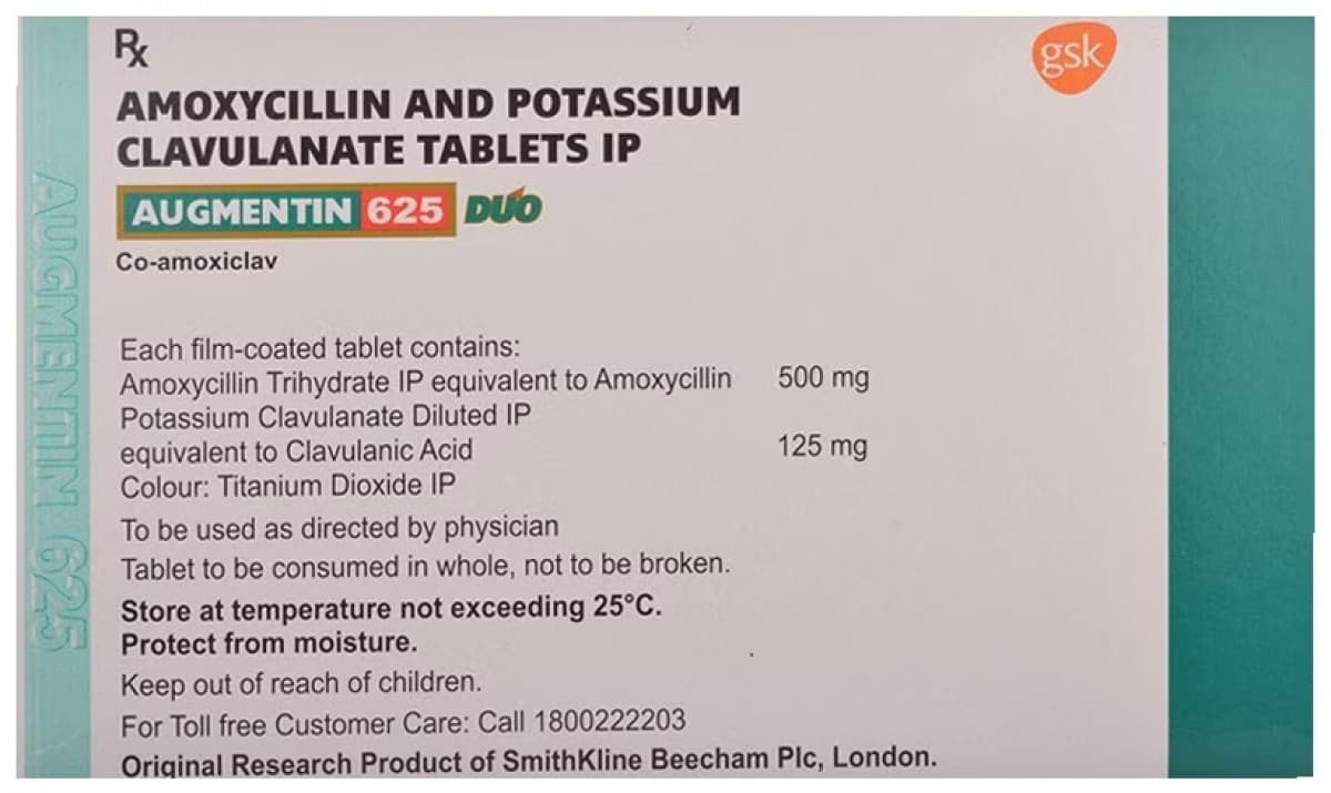 augmentin 625 composition