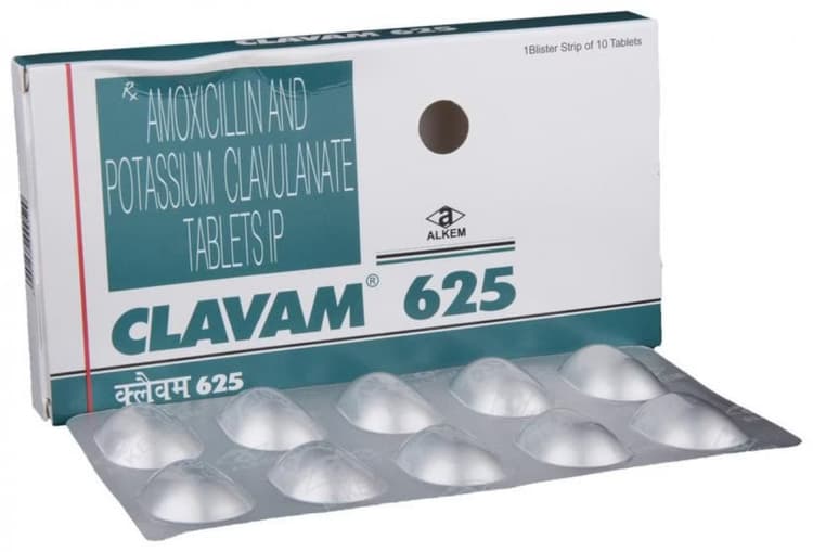 Home medicines Clavam 625 Tablet